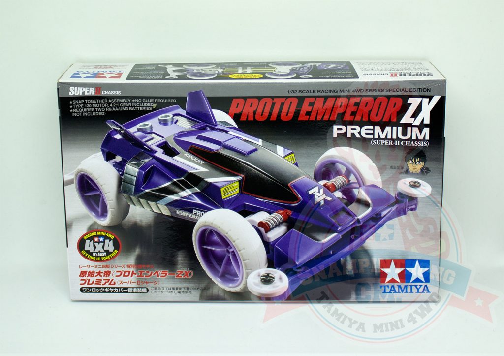 Mini 4WD - Tamiya Item #95335 Proto Emperor ZX Premium (Super-II ...