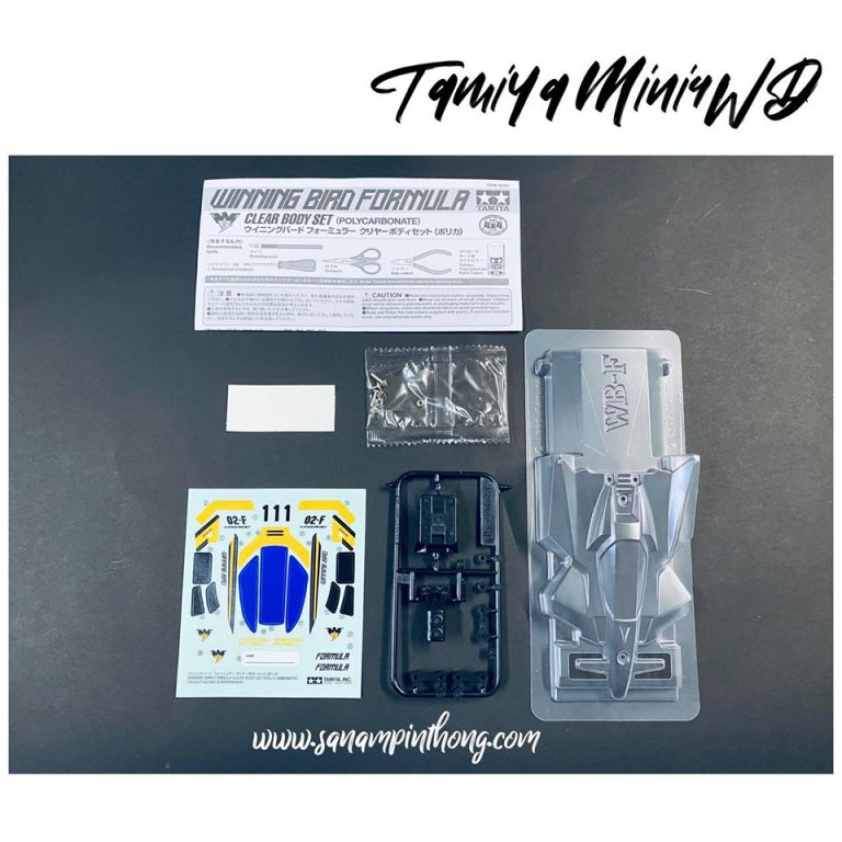 Tamiya Item #15503 - Winning Bird Formula Clear Body Set (Polycarbonate ...