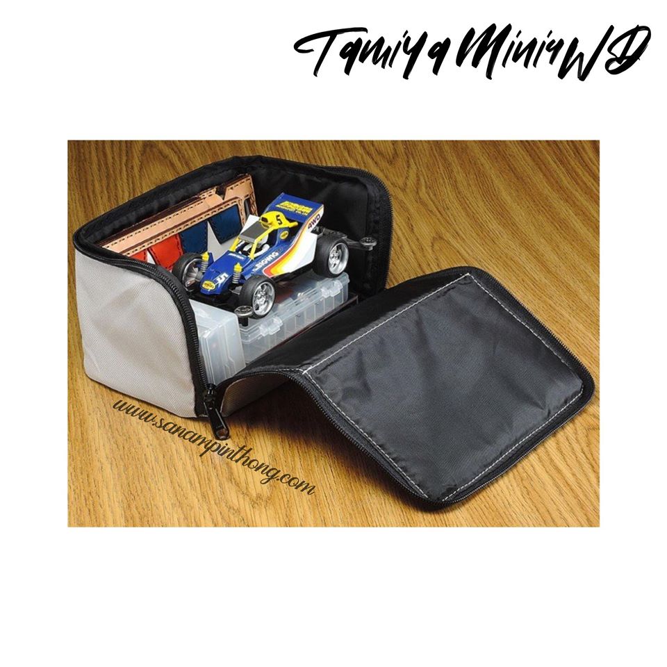 Tamiya Item #95289 - Mini 4WD Compact Bag (Gray) | SANAMPINTHONG CM