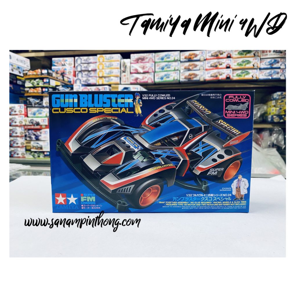 Mini 4WD - Tamiya Item #19424 Gun Bluster Cusco Special (Super FM ...